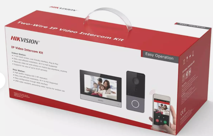 Hikvision Intercom Kit DS-KIS603-P (C) – SaiTech I.T & CCTV, Networking, Accessories Etc